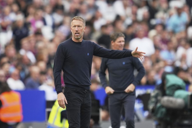 West Ham fires Graham Potter and hires Nuno Espirito Santo after 5 games of the Premier League ...