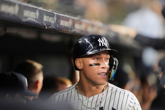 Judge ties MLB record by hitting 50 homers for 4th time as Yankees ...