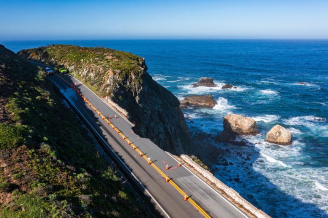 California's scenic Highway 1 near Big Sur reopens 3 years after ...
