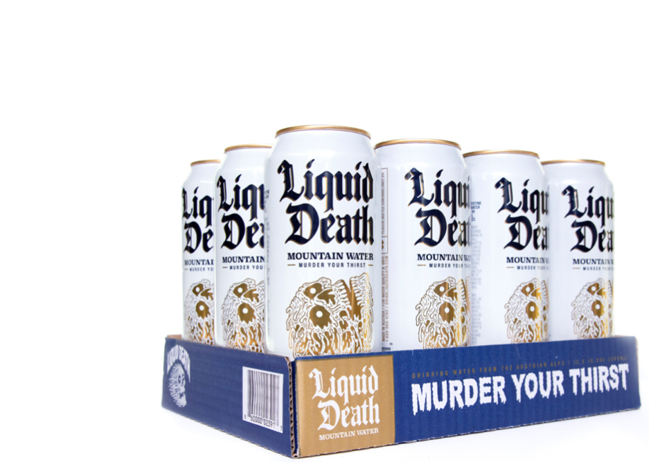 'Liquid Death' Is an 'Extreme' Canned Water. Its Creator Has Raised $2.25M