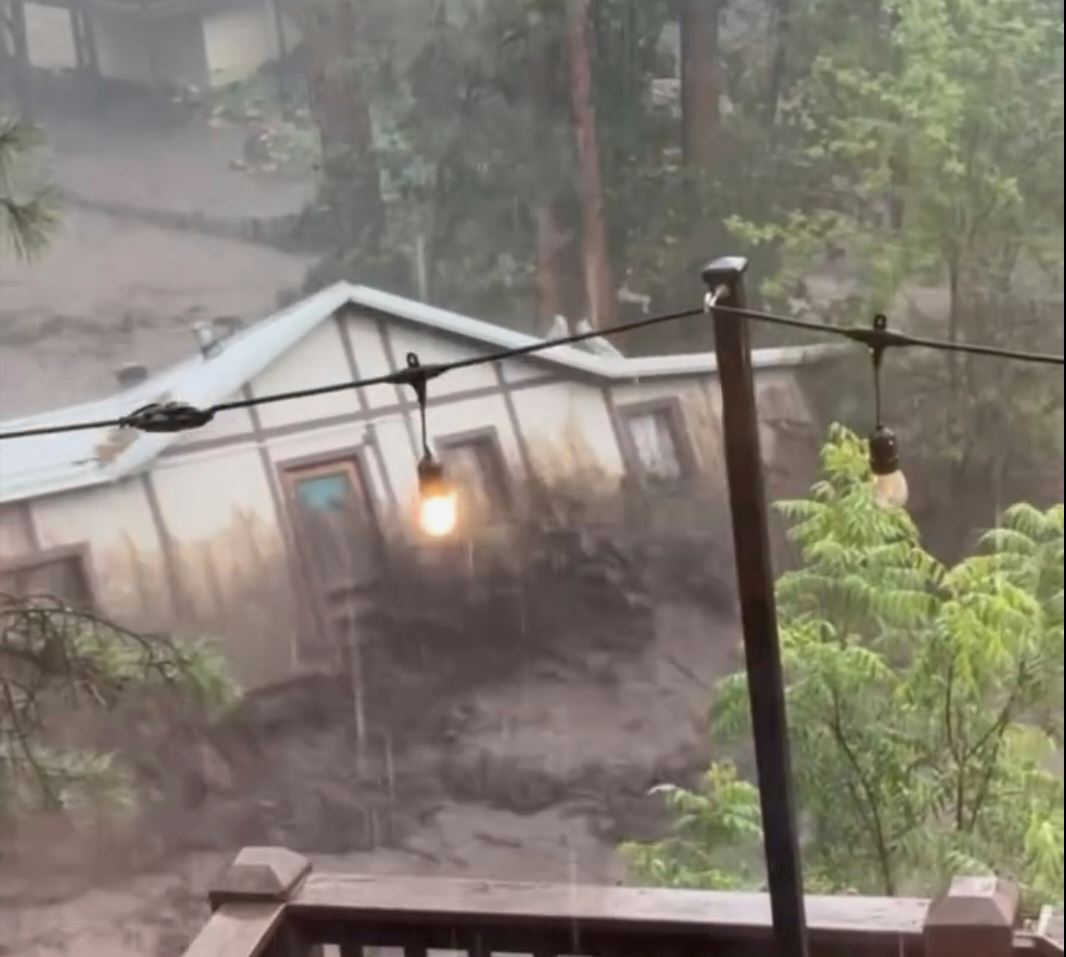 Flash Flooding Hits New Mexico Mountain Village