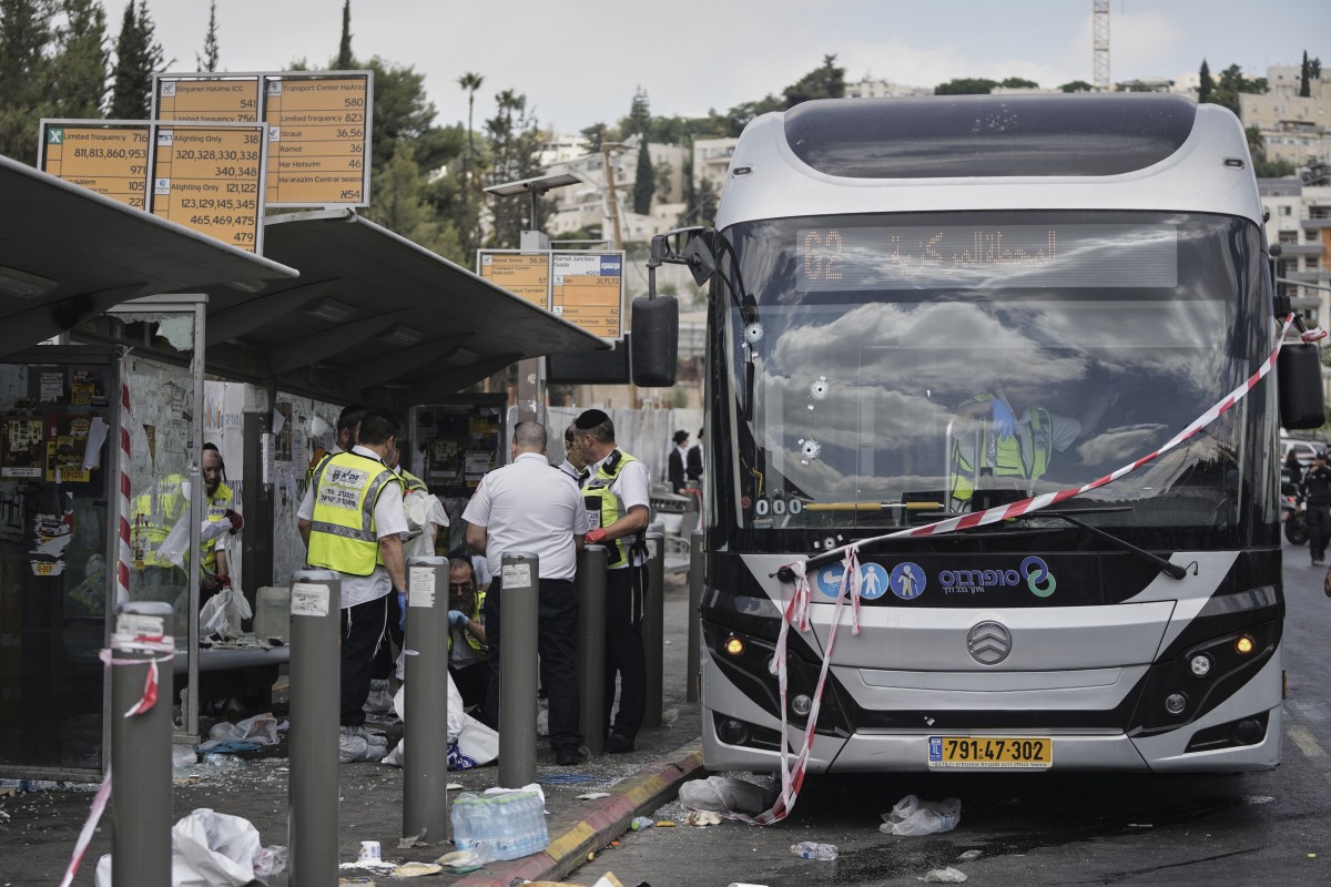 Gunmen Open Fire on Bus in Jerusalem