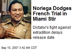 Manuel Noriega – News Stories About Manuel Noriega - Page 1 | Newser